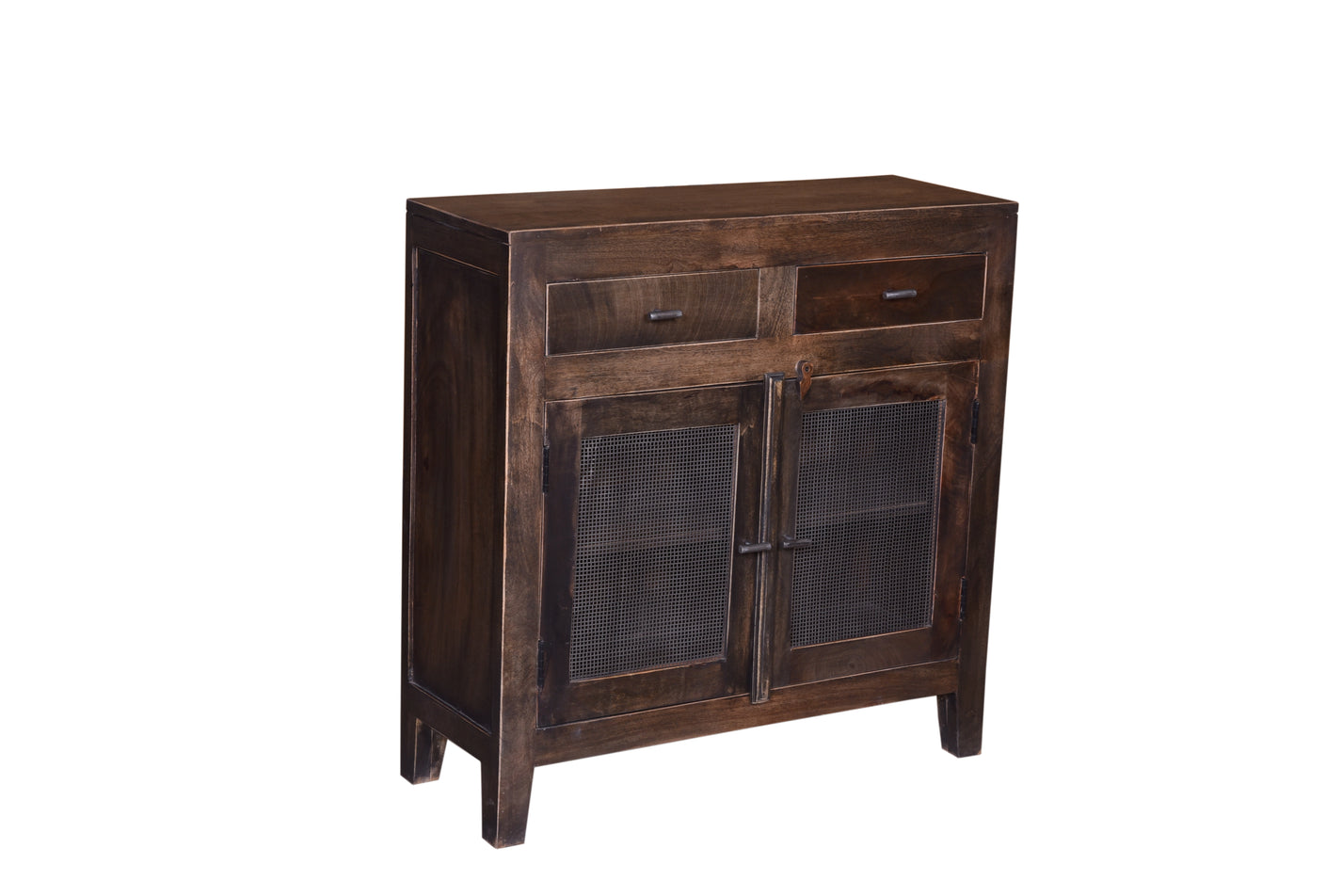 Porter Reclaimed Wood Cabinet – Classic Sideboard with Natural Finish ...