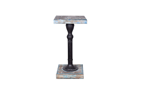 Handcrafted Hand Pump Plant Stand from Reclaimed Wood – Designe Gallerie