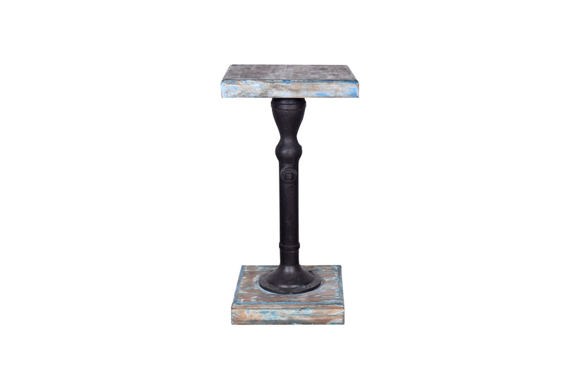 Handcrafted Hand Pump Plant Stand from Reclaimed Wood – Designe Gallerie